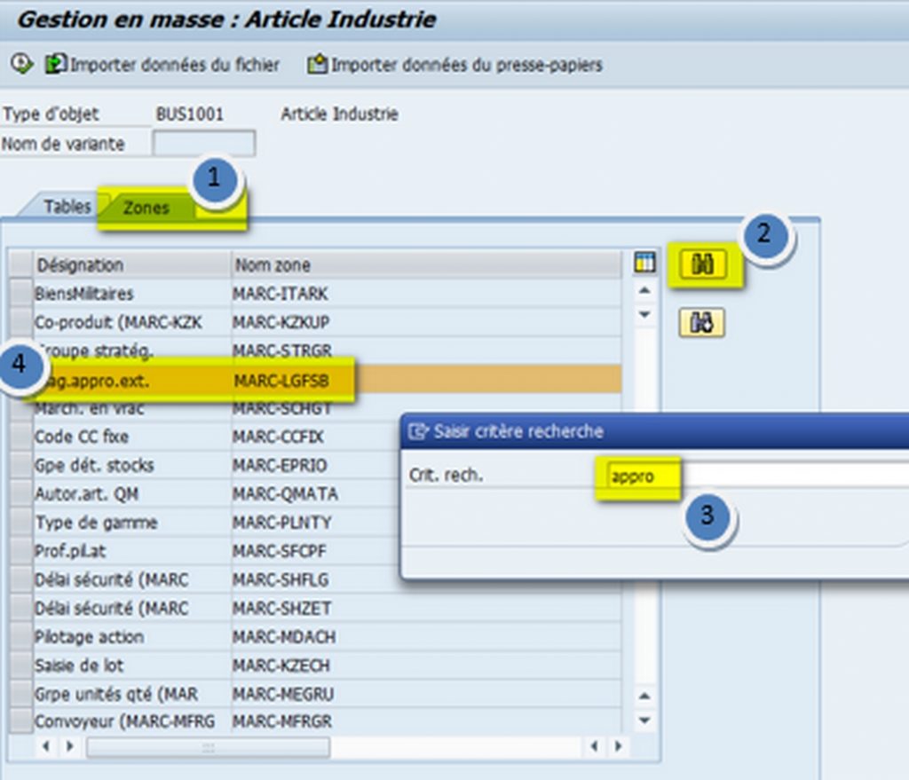 Comment modifier en masse les articles dans SAP ? - SAP and co Comment modifier en masse les articles dans SAP ? - SAP and co